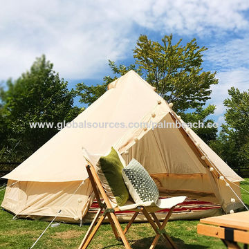 Buy Wholesale China 10 Person Camping Family Teepee Bell Tent & 10 ...