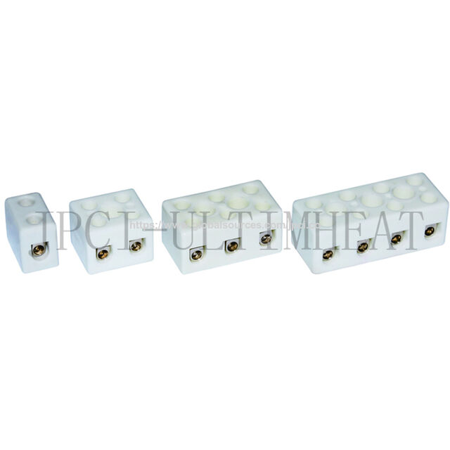 ChinaType BA Steatite connection blocks, 250V range, With pressure ...