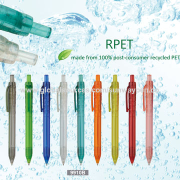 China RPET Pens, RPET Material and Retractable Highlighter could be ...