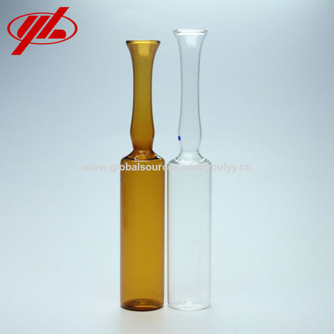 Amber Glass Ampule Pharmaceutical Brown Ampoule Bottle $0.009 ...