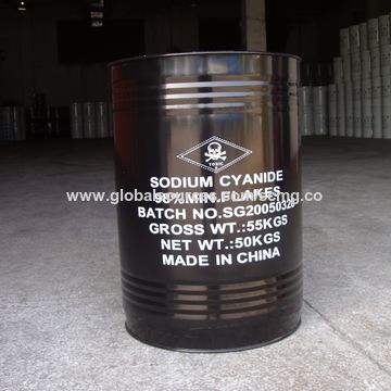 Buy Wholesale China Sodium Cyanide 98% Min Solid Briquette & Sodium ...
