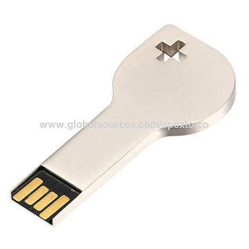Key shape USB flash drive, new model, new USB model - Buy China key USB ...