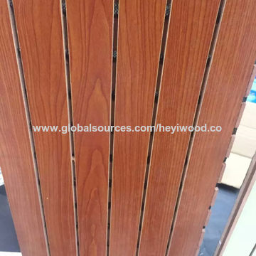 Compre Ranure El Tablero Del Mdf De La Pared Con Diverso Color Y Al ...