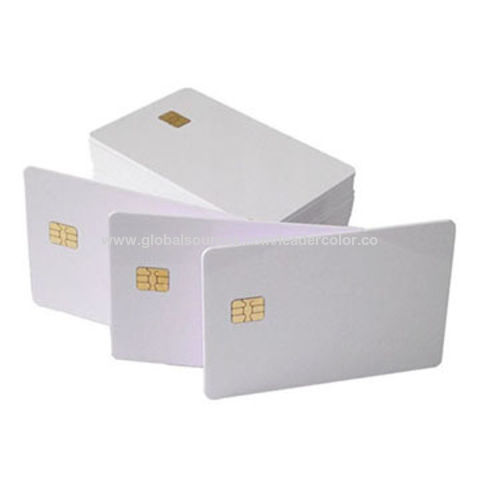 White smart card, standard size 86*54mm with pvc material 860~960Mhz ...