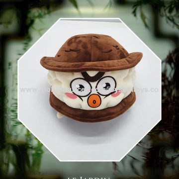 China Character plush toys 8 inch nut family member walnut with PP ...