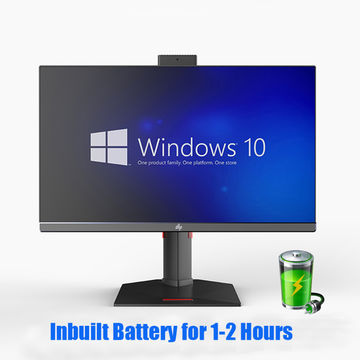 Inbuilt UPS 23.8inch Intel CPU Mini Desktop Gaming All-in-one Desktop ...