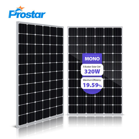 Buy Wholesale China Prostar 320watt Solar Panel 320 Watt 25 Years ...