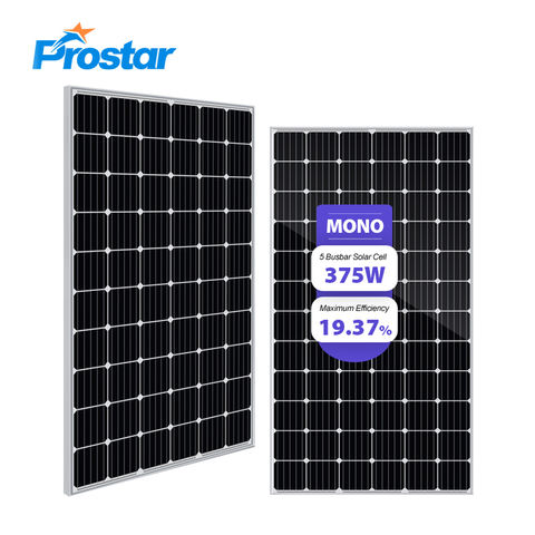 Prostar 375Watt Solar Module 375 Watt 72 Cells Mono Solar Module For ...