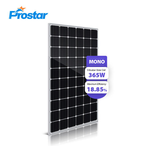 Prostar 365Watt Solar Module 365 Watt 72 Cells Monocrystalline Solar ...