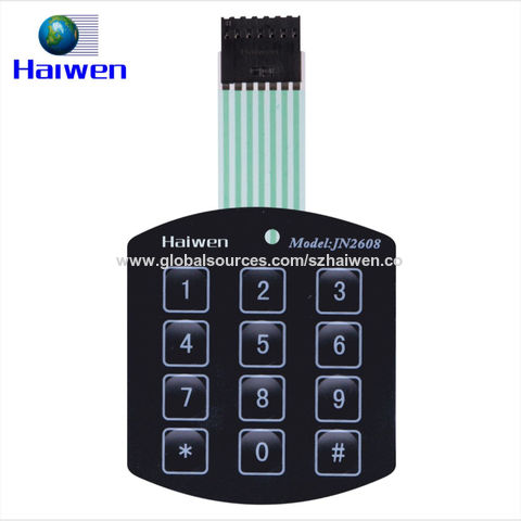 Buy Wholesale China Custom Waterproof Silicone Membrane Switch With ...