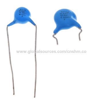 Buy Wholesale Hong Kong SAR Ceramic Capacitor X1 Y1/y2 Safety Dipped ...