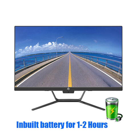 Buy Wholesale China 21.5" 23.8inch Black Computer Pc All In One Desktop ...