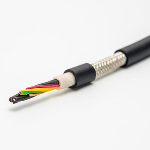 Highly Double Sheathed Shielded Drag Chain Cable,towline cable with CE ...