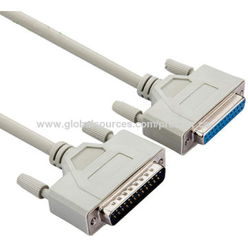 DB25 25 Pin Male to Female Serial Parallel Printer Extension Cable ...