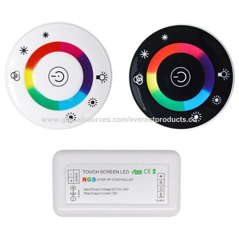 China Touch Screen RGB LED Controller,Input: DC12-24V, Output Current ...