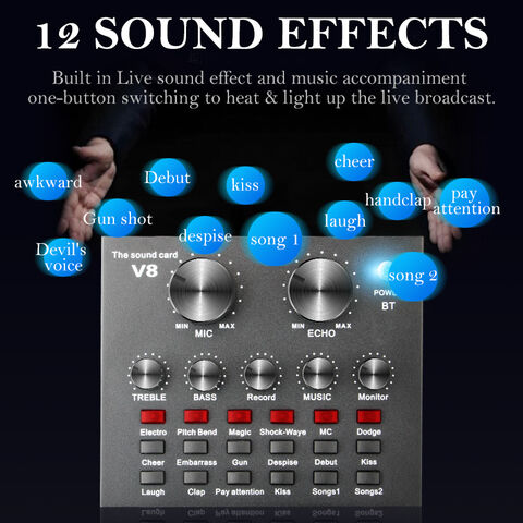 Buy Wholesale China V8 Cheap Pricemusic Mixer Audio Sound Instrument ...