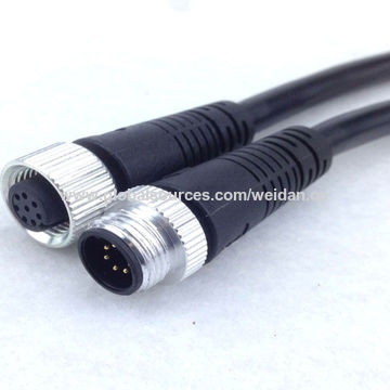Buy Wholesale China Circular Plug Waterproof M12,8pin Sensor Cable ...