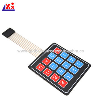 ChinaCustom design printing polyester label membrane PET/PC control ...