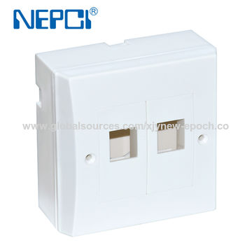 Buy Wholesale China 2 Kits Surface Mount Network Keystone Rj45 Box ...