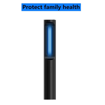 A new portable ultraviolet sterilizer with hand-held rechargeable LED ...