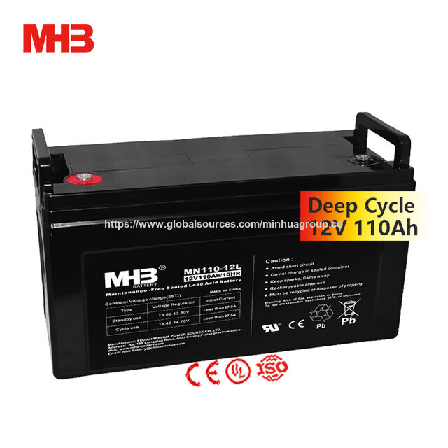Buy Wholesale China Deep Cycle Battery Sld12-110s Solar System Storage ...