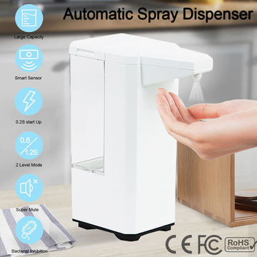 Buy Wholesale China 500ml Auto Alcohol Spray Dispenser ,ce Fcc Rohs ...