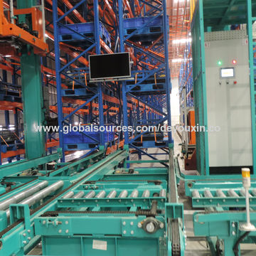 Warehouse Storage ASRS Automated Storage and Retrieval System AS/RS ...