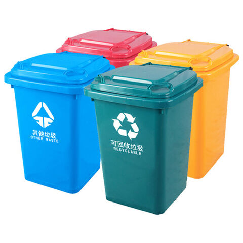 Buy Wholesale China Durable 50 Litres Recycling Large Plastic Trash ...