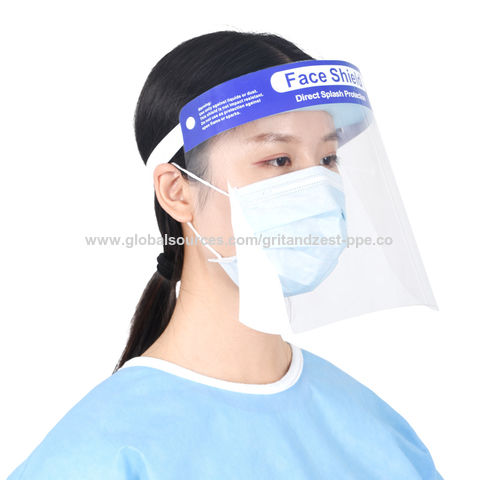 Anti Fog Face Shield Transparent Safety Face Shield Visors Protective ...