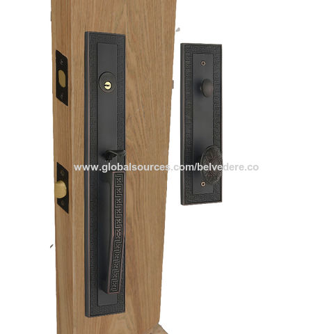 China Solid brass entry tubular gate lock on Global Sources,door lock ...