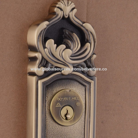 Buy Wholesale China Solid Brass Entry Tubular Gate Lock & Gate Lock ...