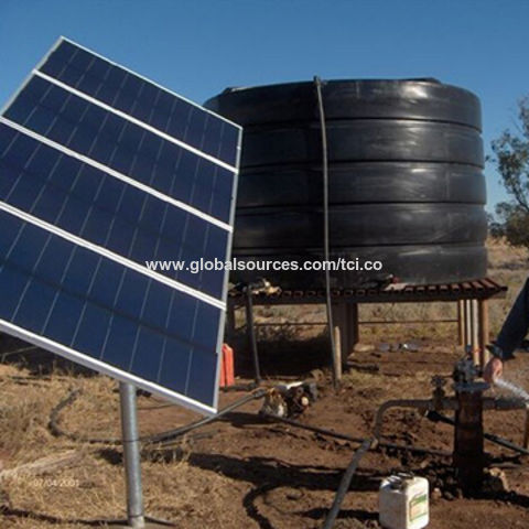 3KW solar-powered pumping drip irrigation system for market garden ...