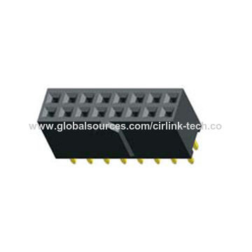 Buy Wholesale China 2.0mm Box Header In Smt Type Dual Row With 10 To 68 ...