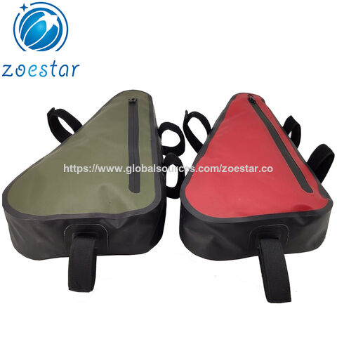 Waterproof 3L Bicycle Frame Front Tube Triangle Bag Bike Strap On ...