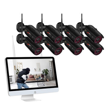 China ANRAN 8CH 1920P Security Camera System Home Surveillance Camera ...