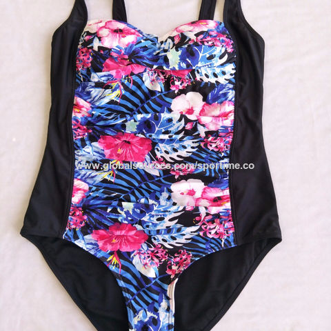 Buy Wholesale China Lady's One-piece Swimsuit, Nylon/elastane Fabric ...