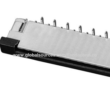 China Vertical Flexible FFC FPC Connector, Phosphorus Bronze 0.5 Mm FPC ...