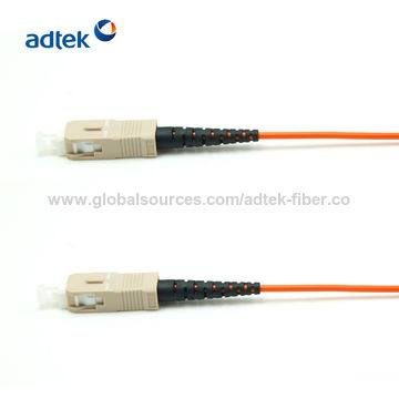China Good Long transmission distance Duplex multimode SC to SC fiber ...