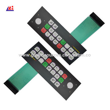 Buy Wholesale China Customized Design Matrix Tactile Membrane Switch ...