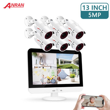 Anran Hot Outdoor Cctv Camera Full Hd 5mp 13'' Smart Home Automotion ...