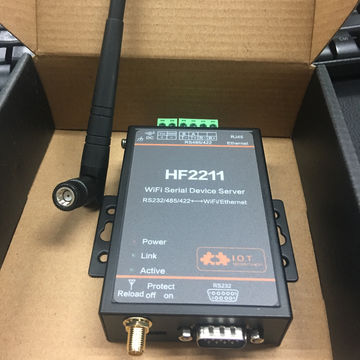 Buy Wholesale China Hf2211 Industrial Modbus Serial Server Rs232 / Rs485 / Rs422 To Wifi ...