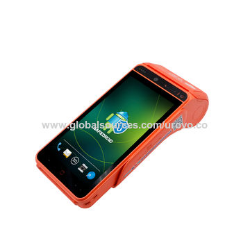 Urovo Android Smart handheld POS payment terminal with thermal printer ...