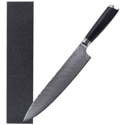 China 10 inch Kitchen Knife Chef Knives Damascus Cleaver 67 layers ...