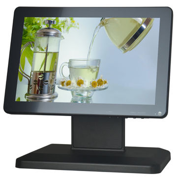 12 inch LCD True Flat Touch Screen Monitor 12.1 Inch 10 Point ...