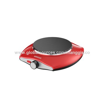 China Electric hot plate power indicator light single cast iron plate ...
