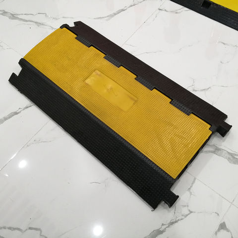 Buy Wholesale China Rubber 3 channels cable cross road safety equipment ...