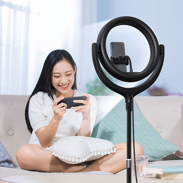 Tiktok Portable 8inch 12inch LED mobile phone fill selfie makeup ...