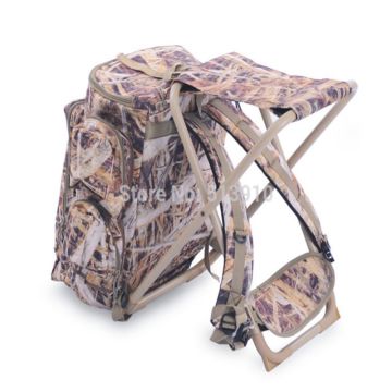 Buy Wholesale China Outdoor Camouflage Hunting/fishing Packback Chair ...