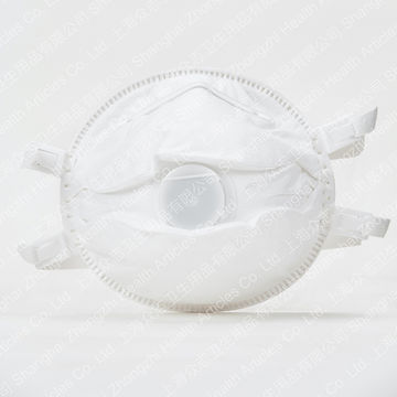 China ZH3291V Folding Cup Shape Filter FFP3 FFP2 3 ply Face Mask Respirator Dust Mask CE EN149 ...