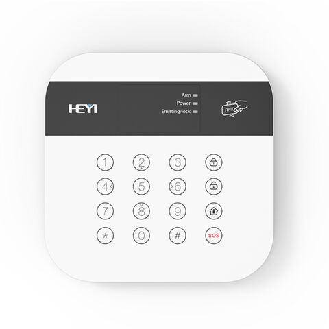 Buy Wholesale China Wireless Smart Keyboard Security Alarm Implements ...